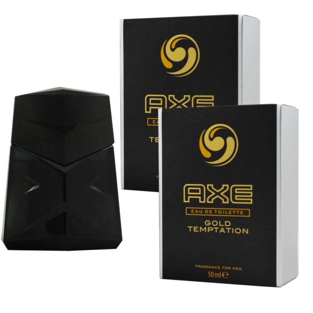 Axe Gold Temptation 2 x 50 ml Eau de Toilette EDT Set bei Riemax