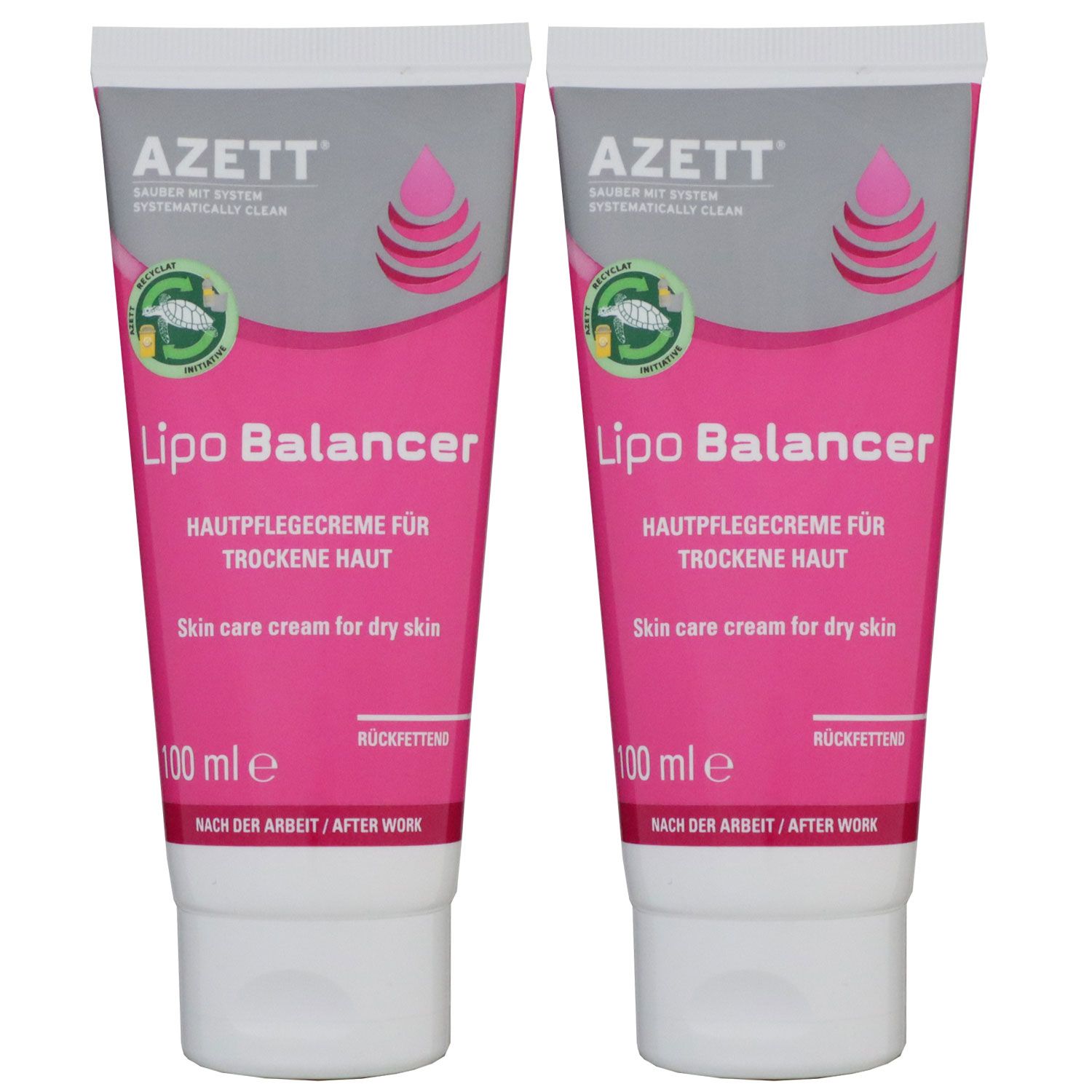 Azett Lipo Balancer 2 x 100 ml Hautpflegecreme für trockene Haut bei Riemax
