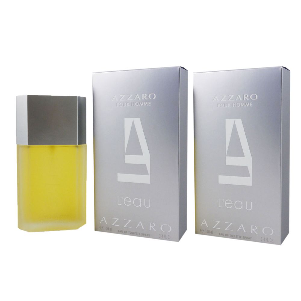 Azzaro Pour Homme L Eau 2 X 100 Ml Eau De Toilette Edt Set Bei Riemax