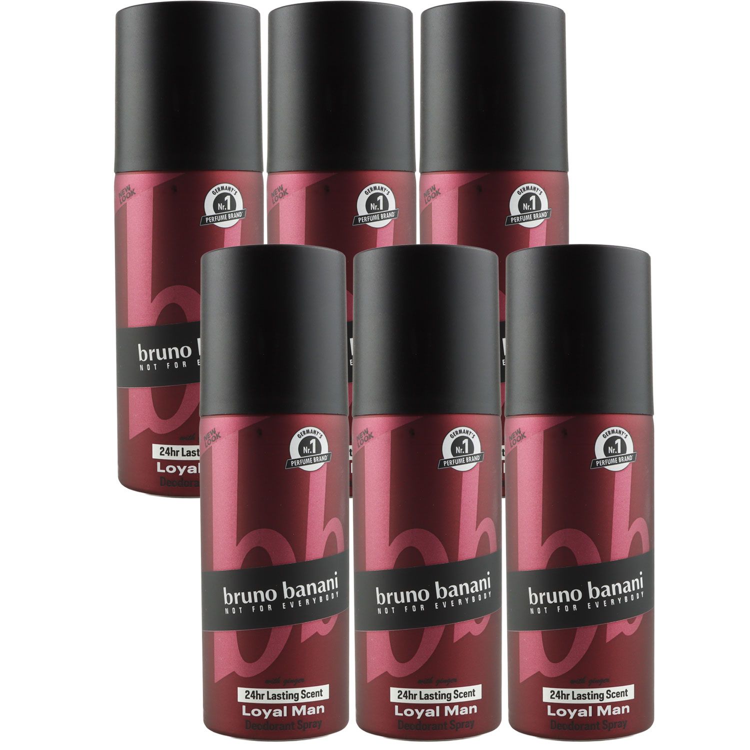 Bruno Banani Loyal Man 6 x 150 ml Deospray bei Riemax