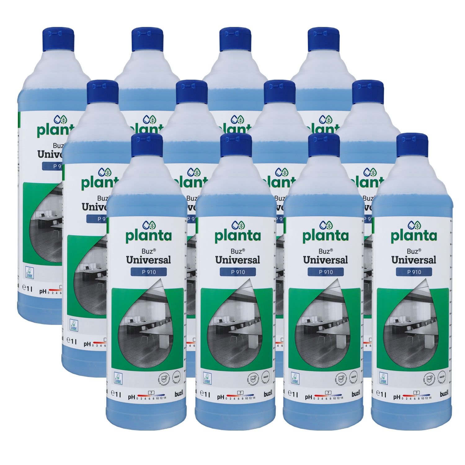 Buzil Planta Buz Universal 12 x 1 Liter P 910 ökologischer ...