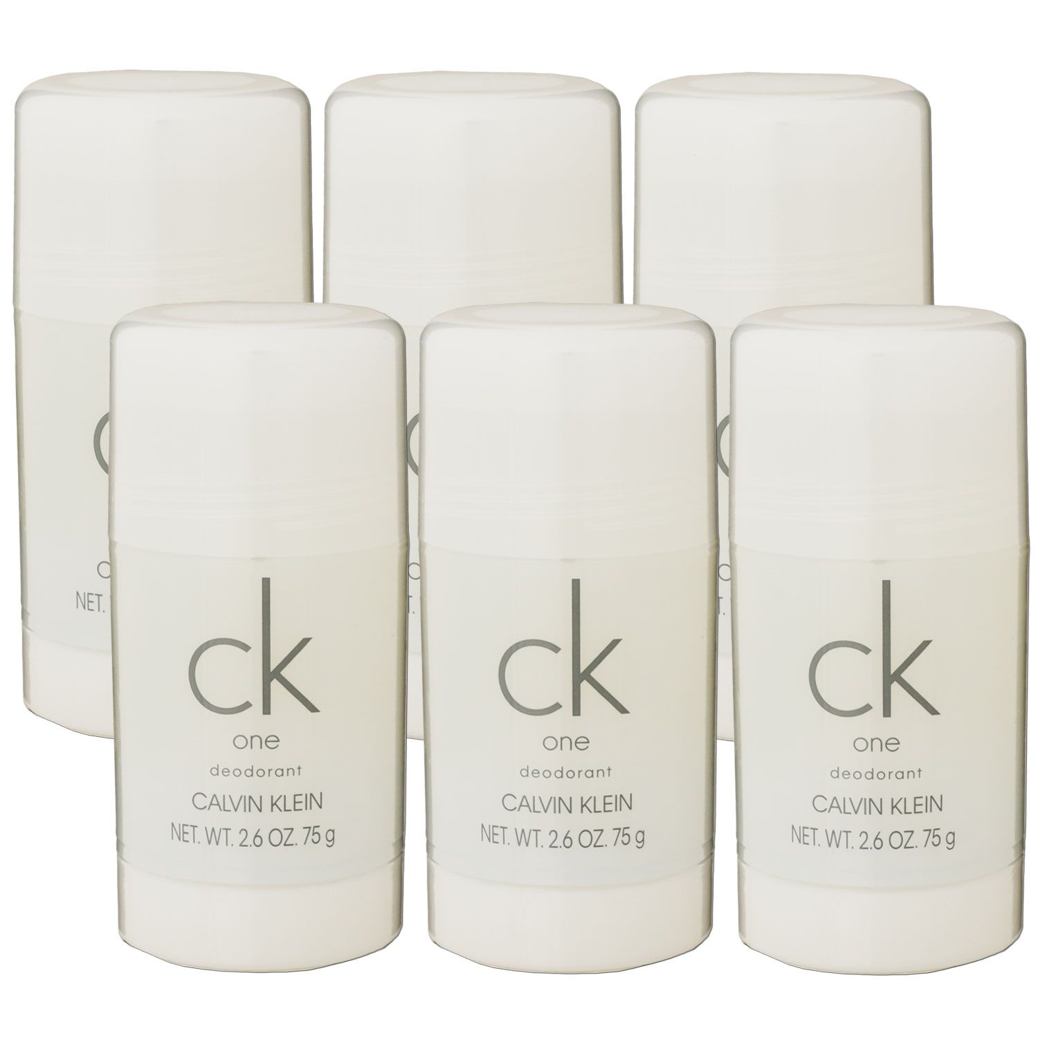 Calvin Klein CK One 6 x 75 ml Deostick Deodorant Stick Set bei Riemax