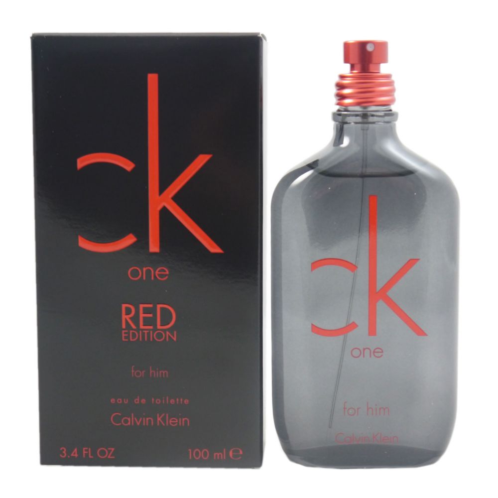 Calvin Klein CK One Red Edition for him 100 ml Eau de Toilette EDT bei Riemax