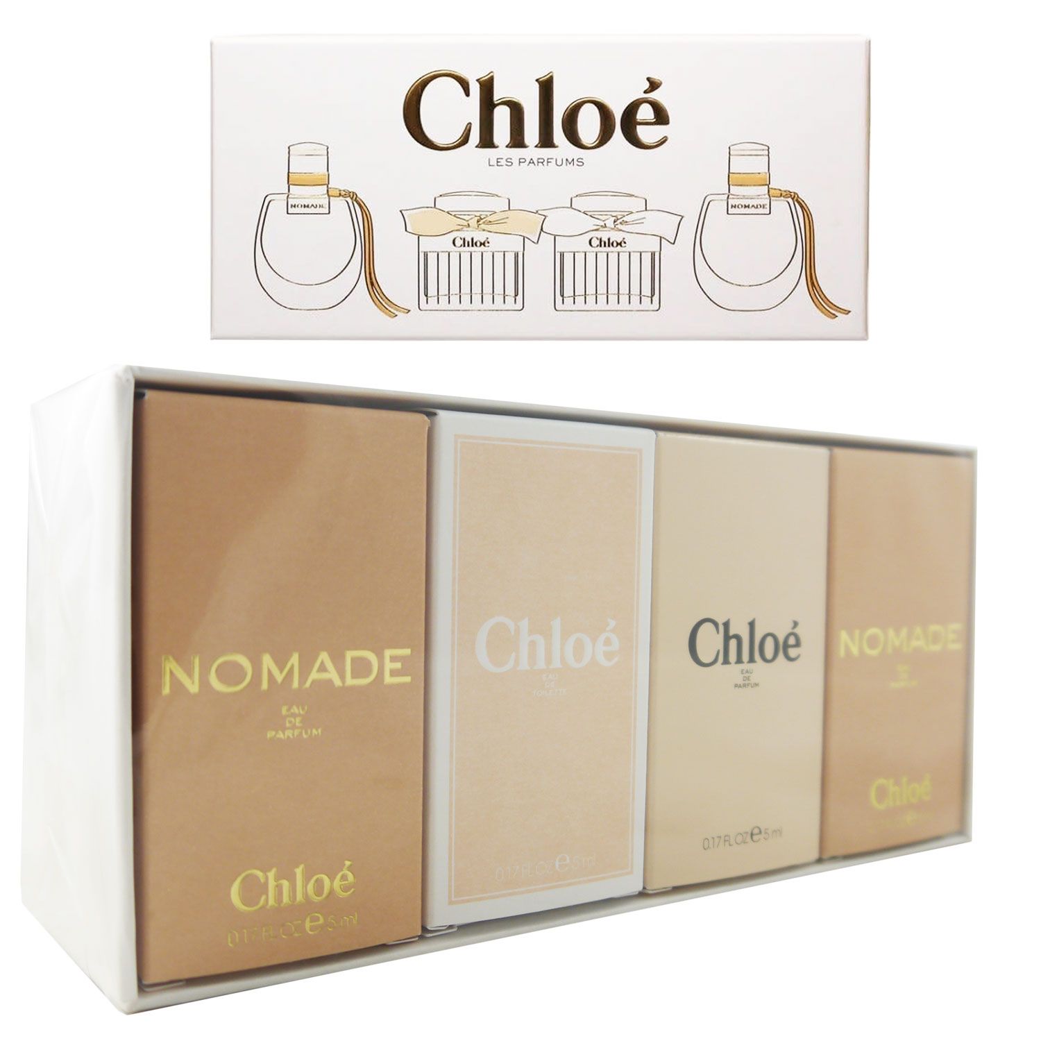 Chloe Miniatur Set Nomade 2x5ml EDP & Chloe 5 ml EDP & EDT