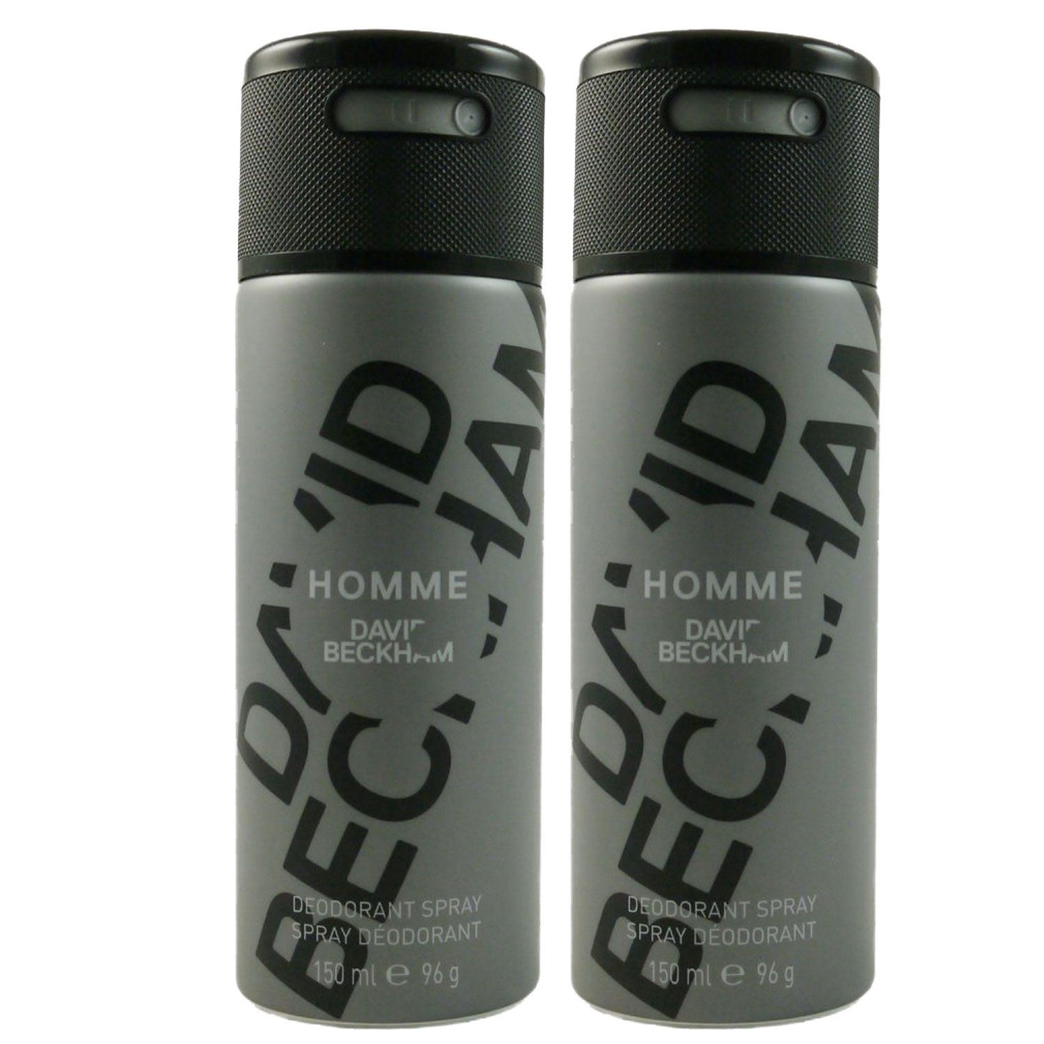 David Beckham Homme 2 x 150 ml Deospray Deo Spray Set bei Riemax