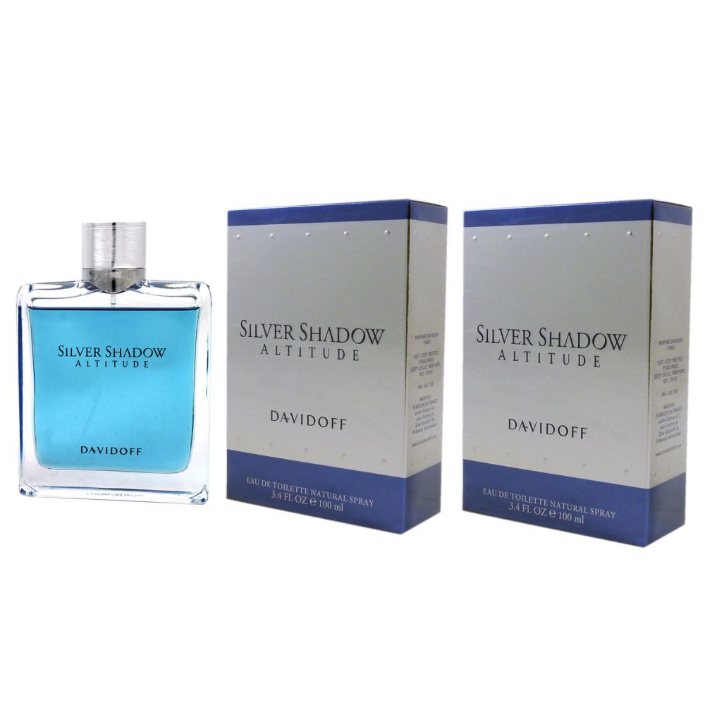 Davidoff Silver Shadow Altitude 2 x 100 ml Eau de Toilette EDT Set bei ...
