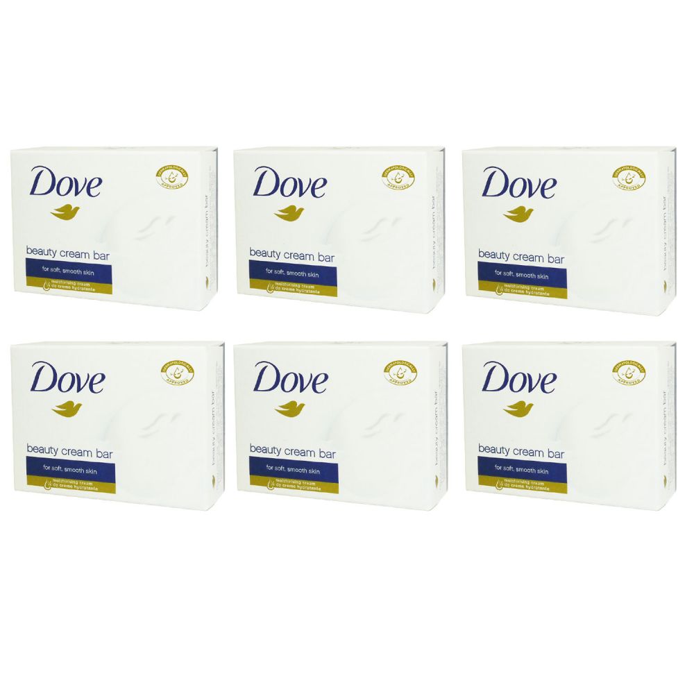 Dove Beauty Cream Bar 6 x 100g Seifenstück Seife bei Riemax