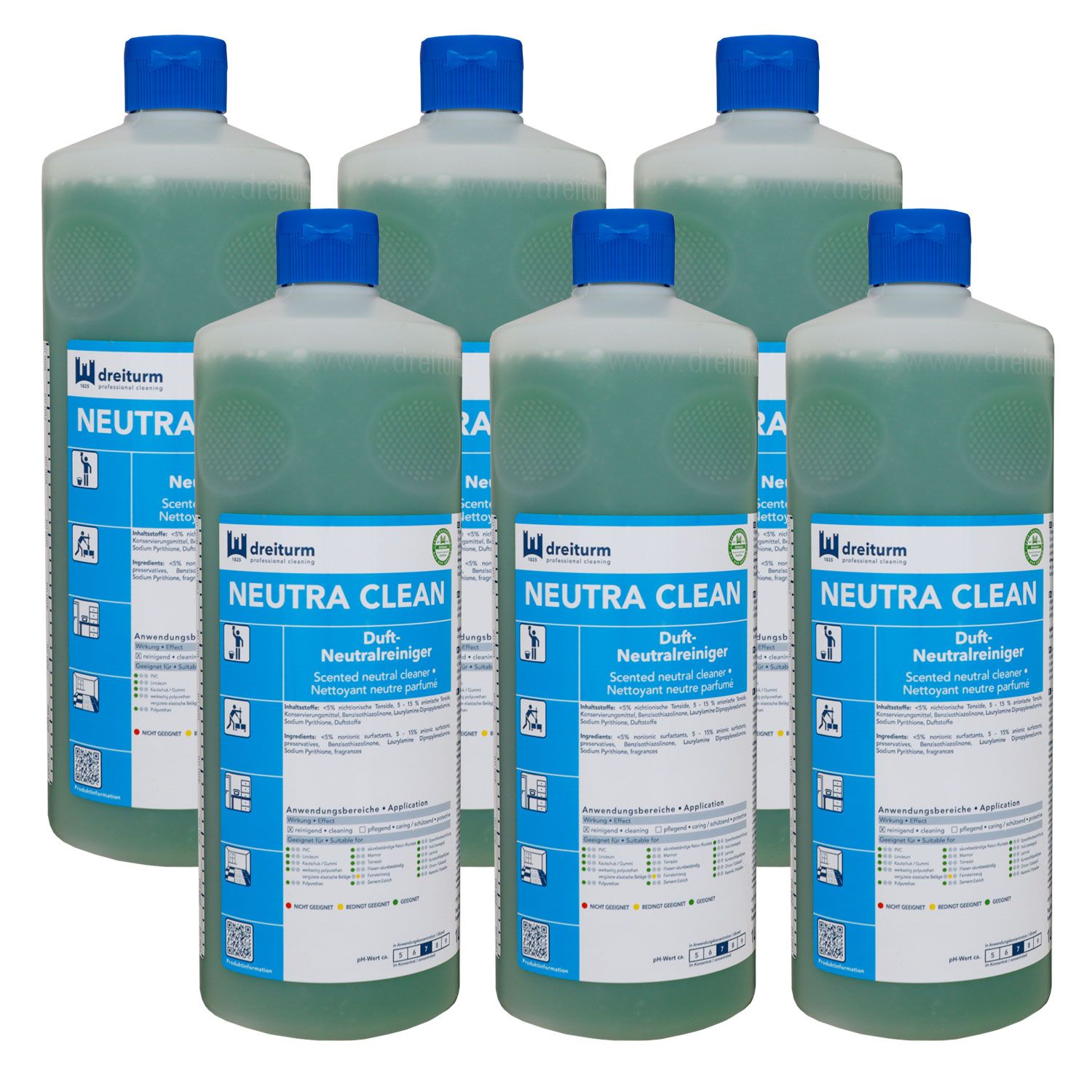 Dreiturm Neutra Clean 6 x 1 L Duftneutralreiniger