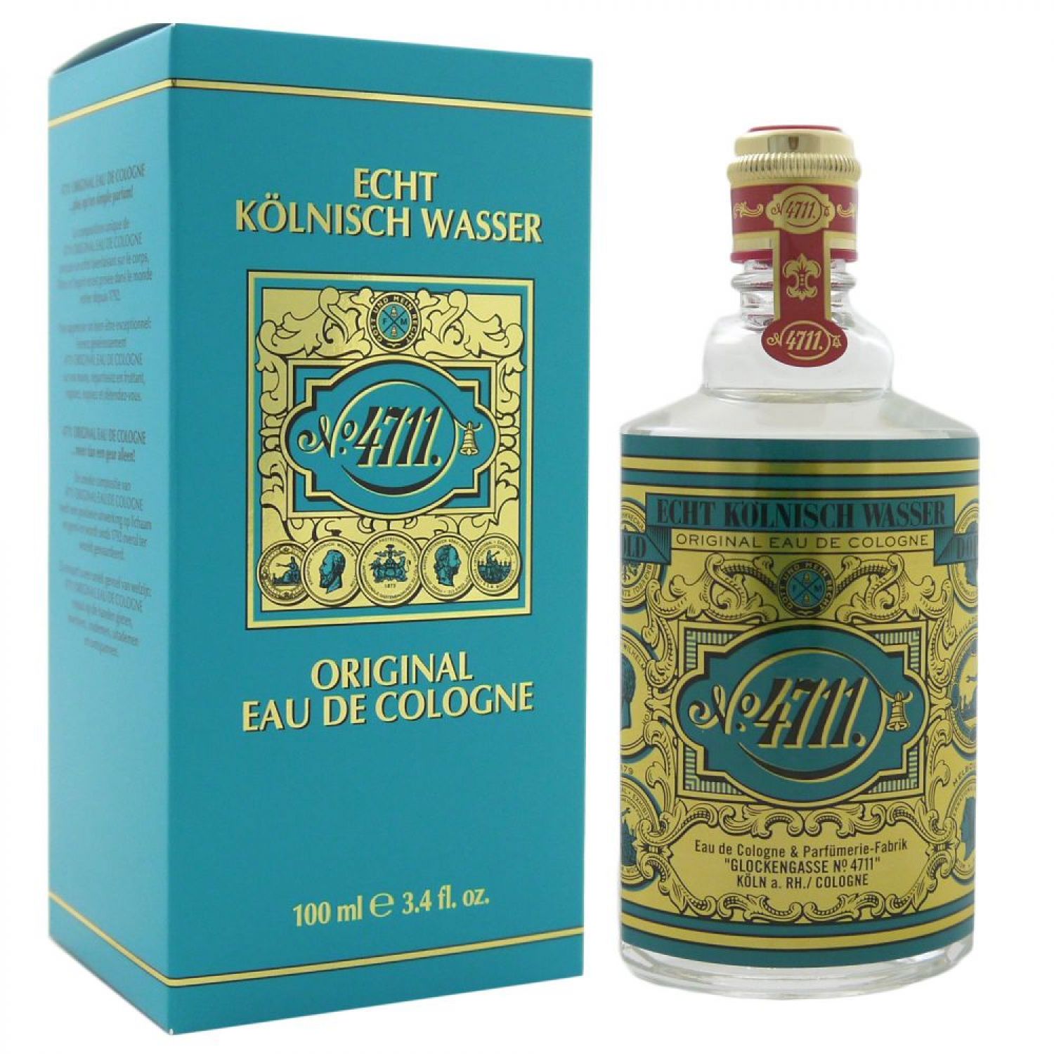 4711 Echt Kölnisch Wasser 100 ml Eau de Cologne EDC bei Riemax