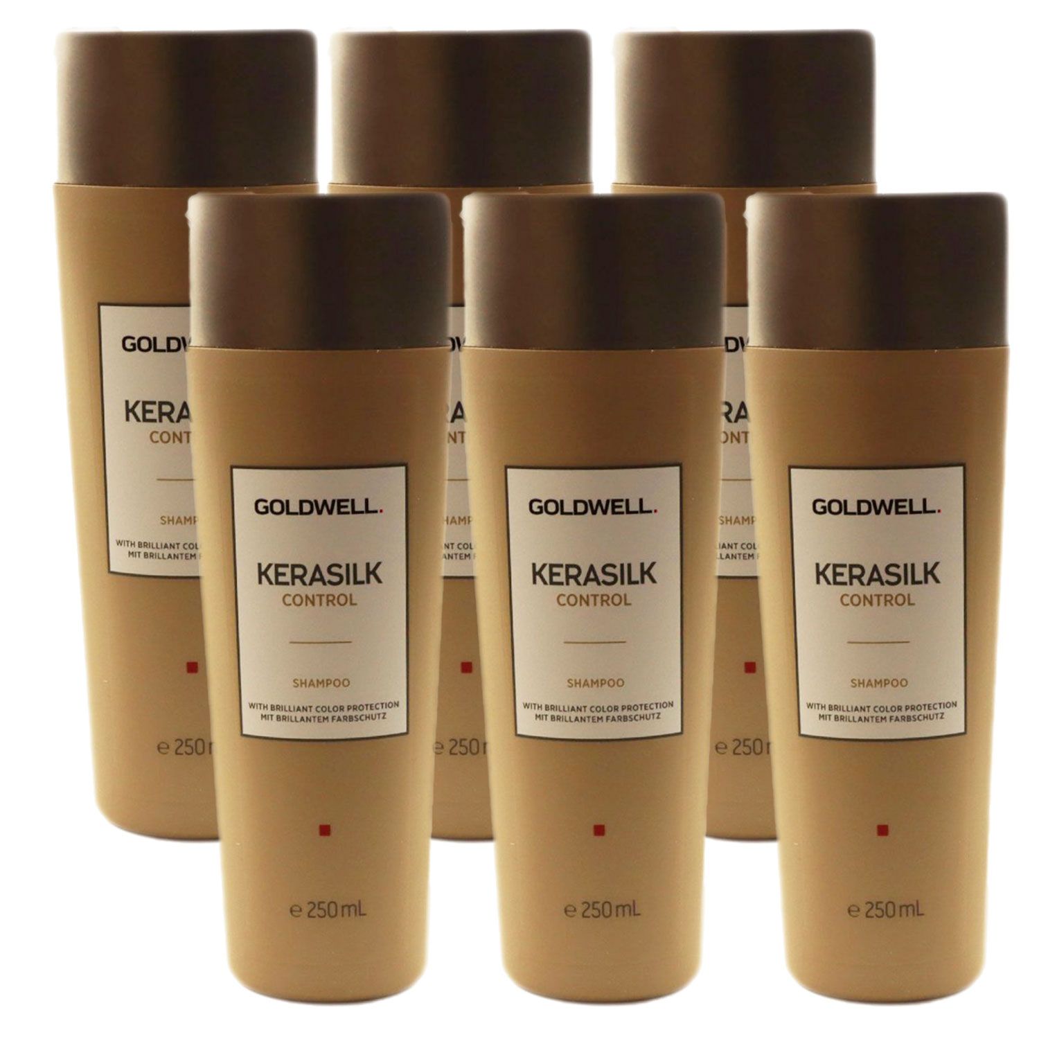 Goldwell Kerasilk Control 6 x 250 ml Shampoo Haarshampoo Set bei Riemax