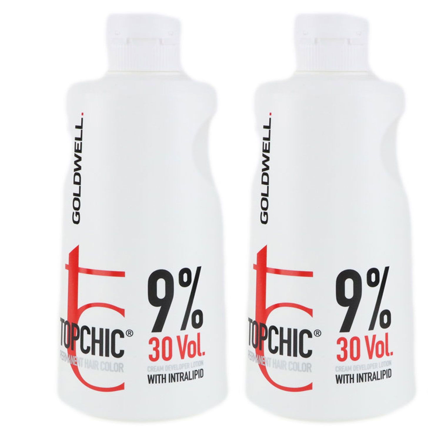 Goldwell Topchic Creme Lotion Developer 2x1000ml 9% Entwicklerlotion ...