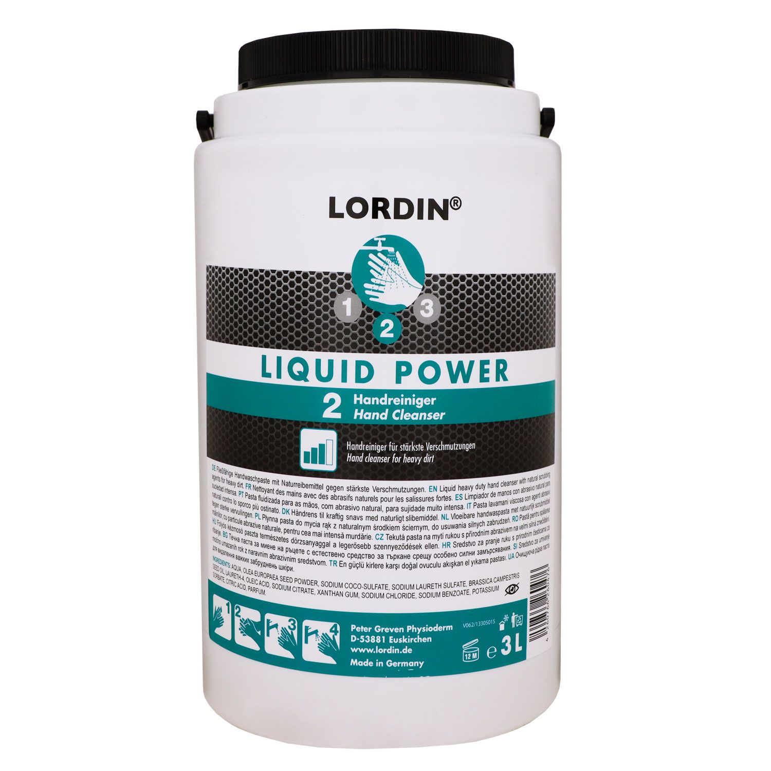 Greven Lordin Liquid Power 3000 ml Handreiniger für starke ...