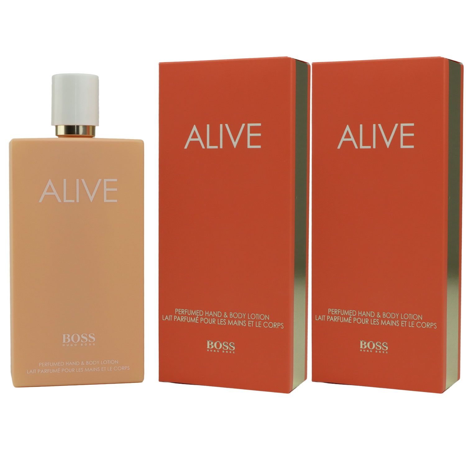 Hugo Boss Boss Alive 2 x 200 ml Body Lotion Körperlotion Set bei Riemax