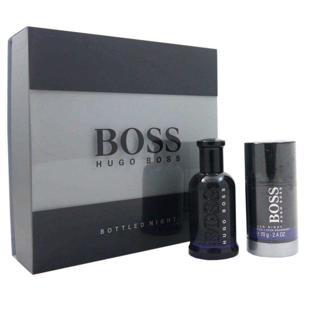 Hugo Boss Bottled Night Set 50 ml Eau de Toilette EDT & 75 ml Deostick