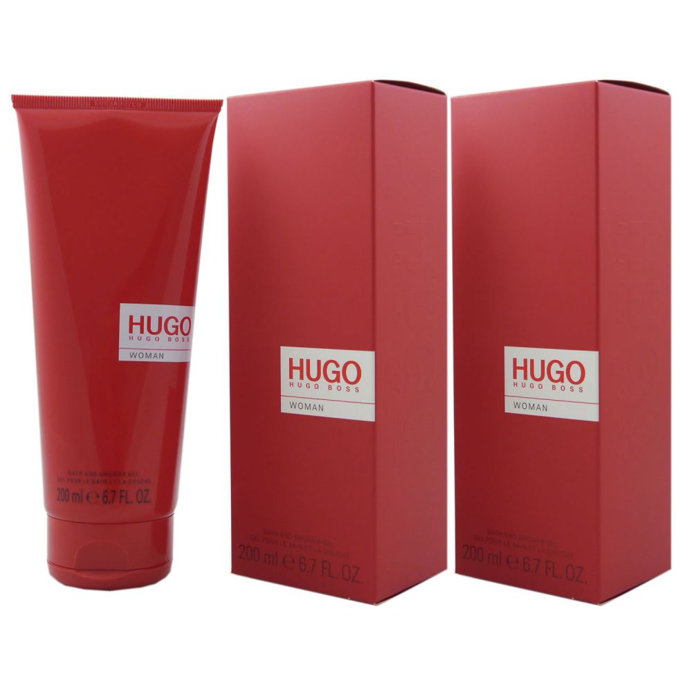 Hugo Boss Hugo Woman 2 x 200 ml Bath & Showergel Set bei Riemax
