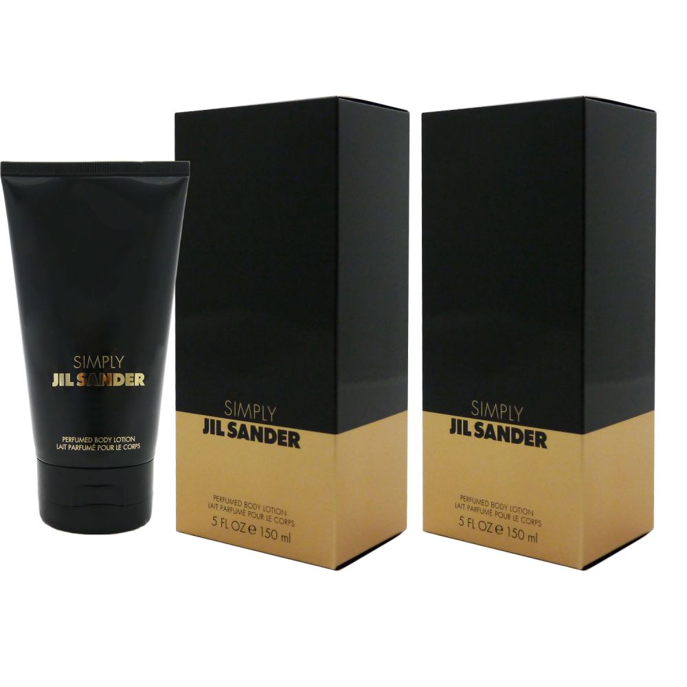 Jil Sander Simply 2 x 150 ml Bodylotion Körperlotion Set bei Riemax