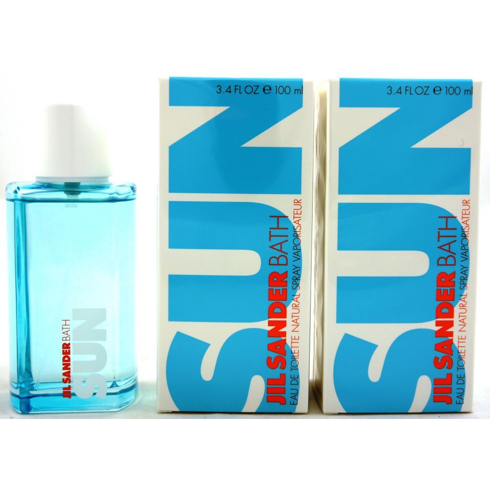 Jil Sander Sun Bath Woman / Women 2 x 100 ml Eau de Toilette EDT ...