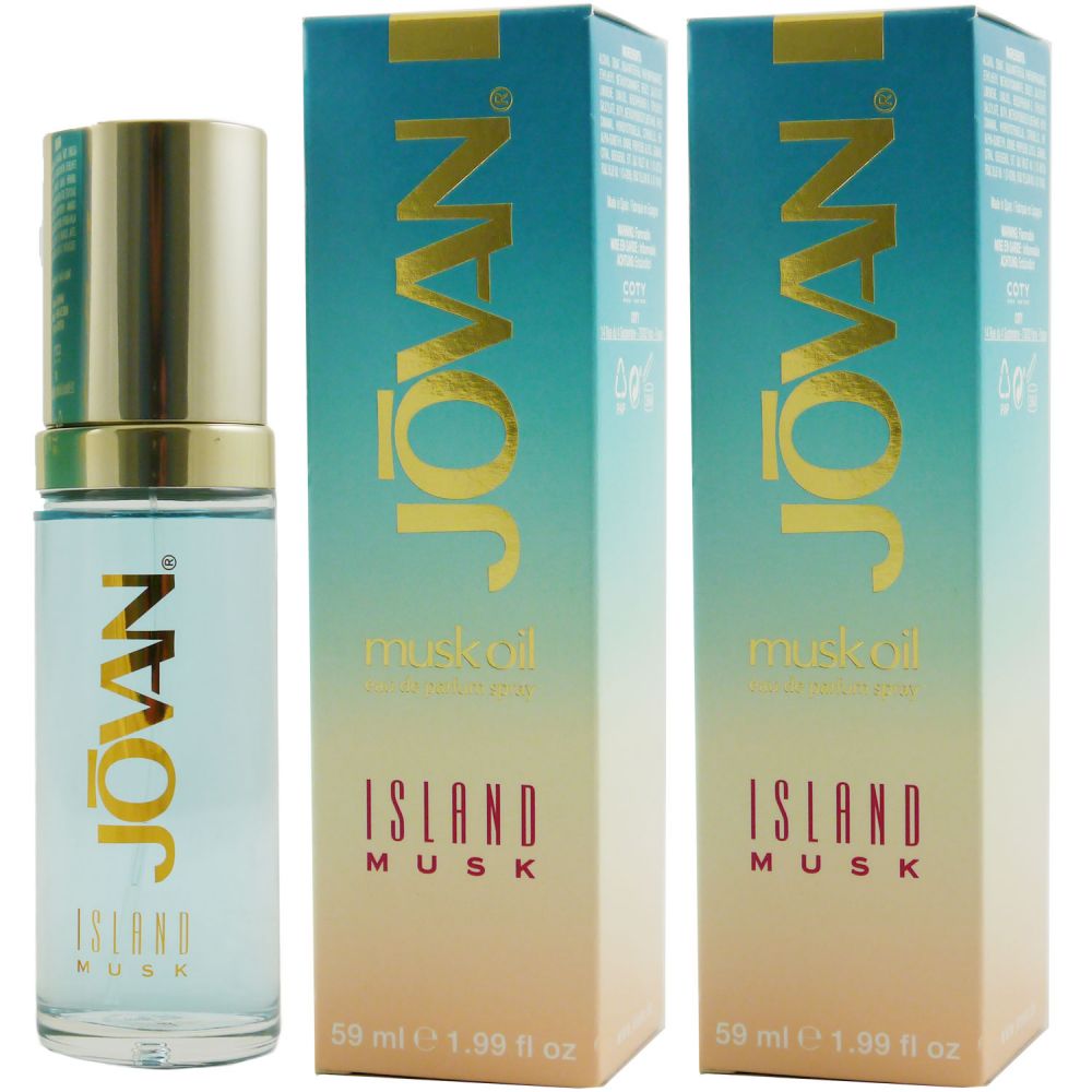Jovan Musk Oil Island 2 x 59 ml Eau de Parfum EDP Set bei Riemax