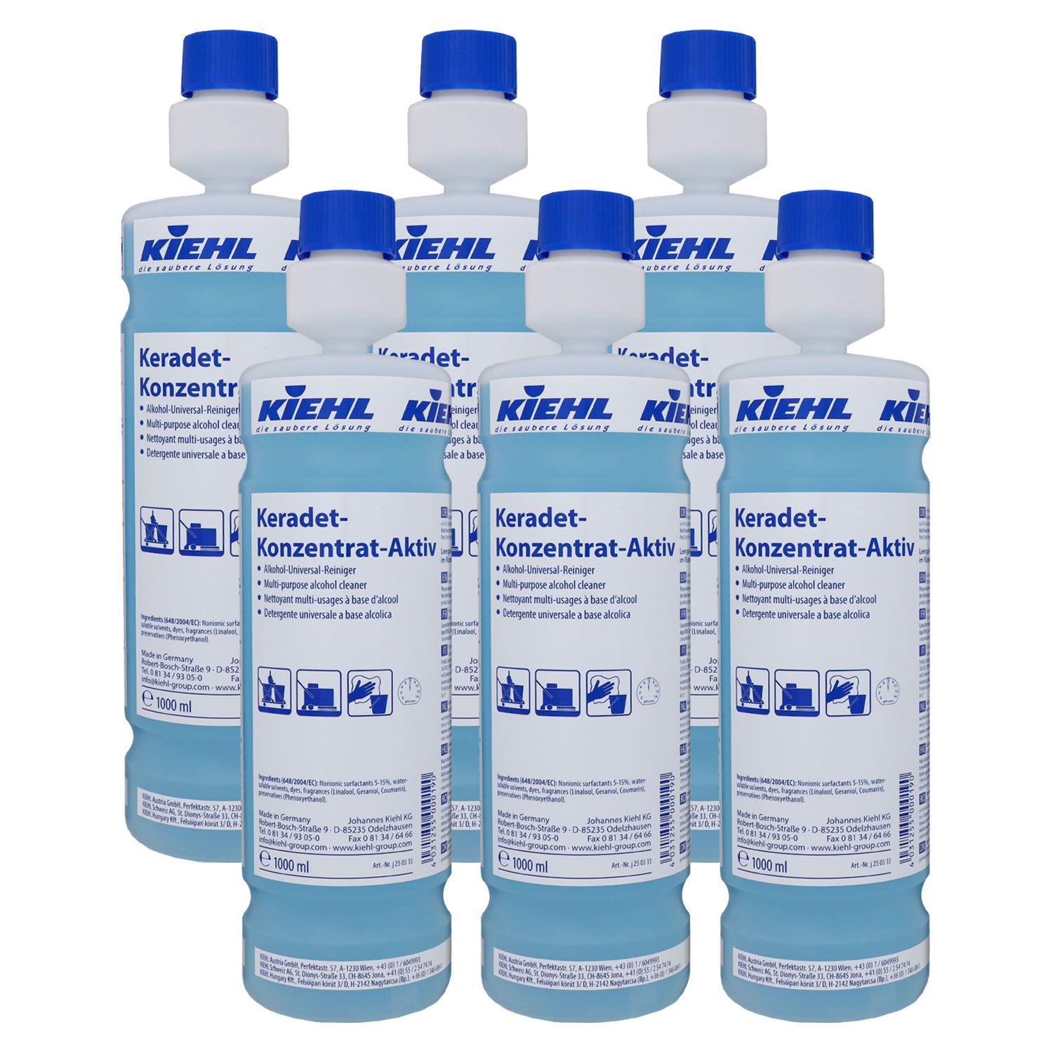 Kiehl Keradet-Aktiv Alkoholreiniger 6 x 1 Liter Flasche bei Riemax