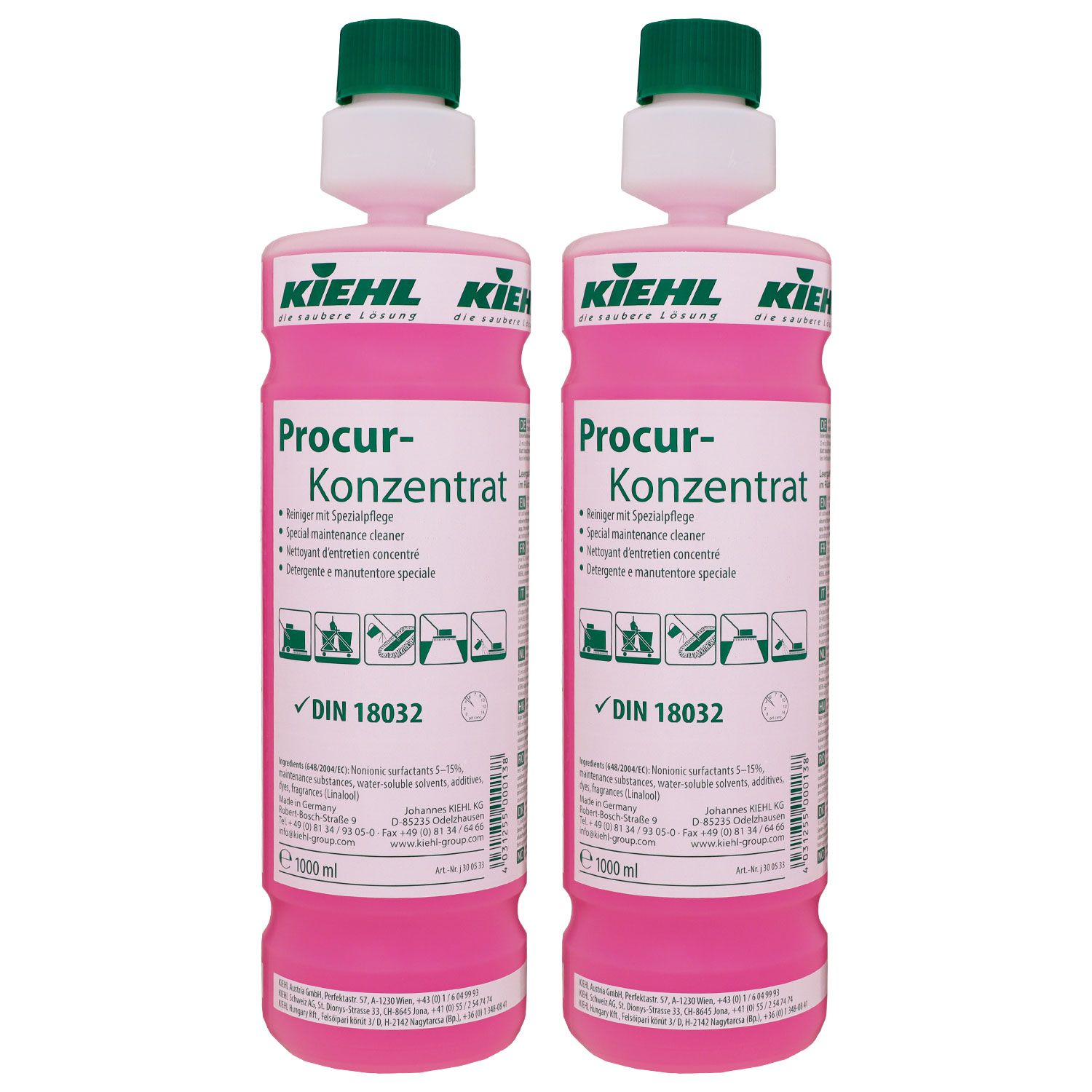 Kiehl Procur Konzentrat 2 x 1 Liter Wischpflege Reiniger bei Riemax