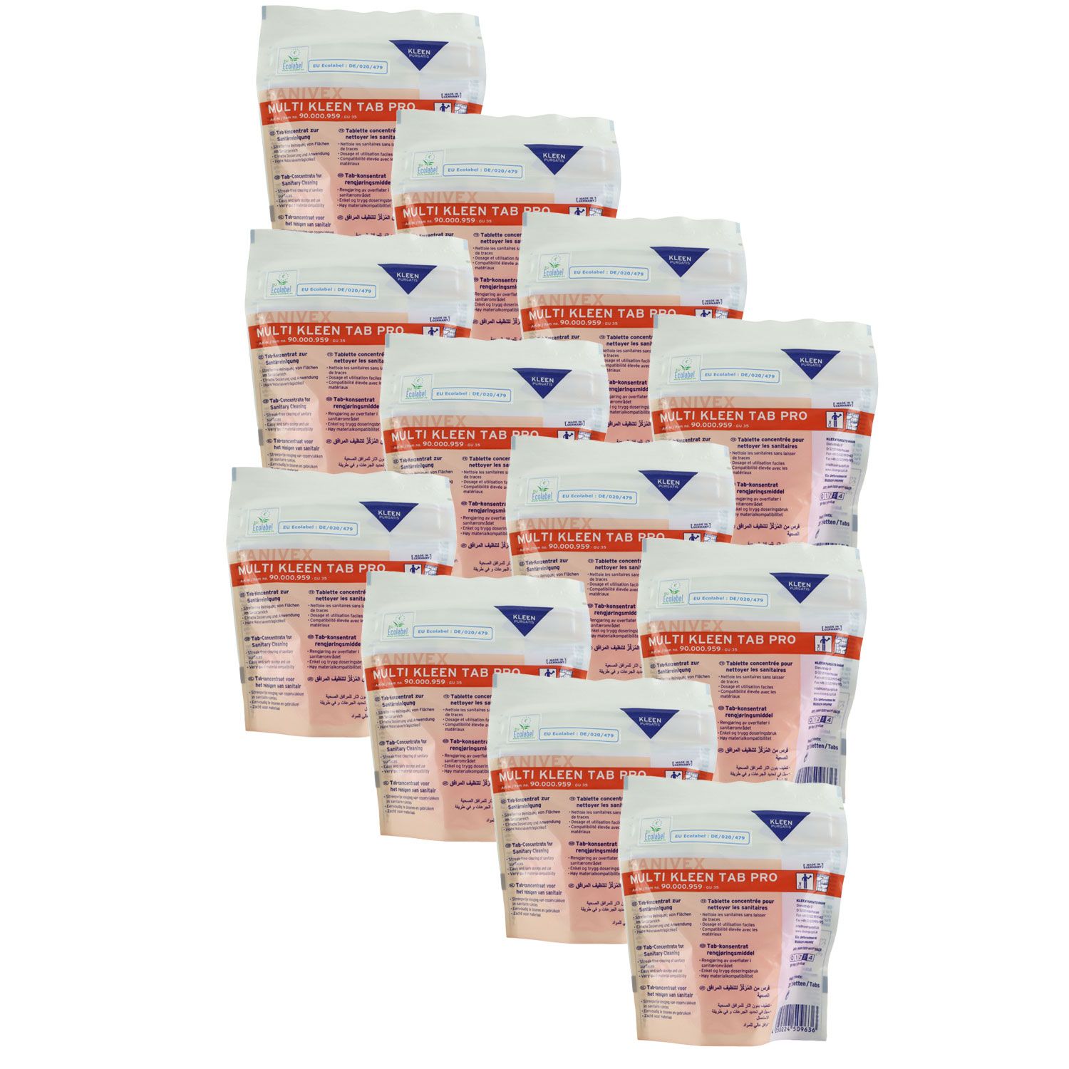 Kleen Purgatis Sanivex Multi Kleen Tab Pro 12 x 30 Tabs pro Packung bei ...