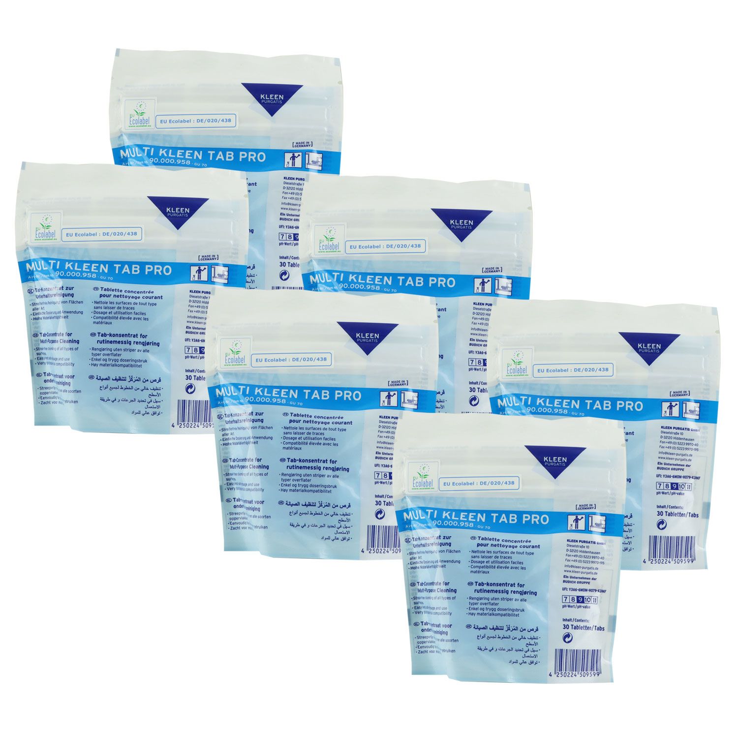 Kleen Purgatis Severa Multi Kleen Tab Pro 6 x 30 Tabs bei Riemax