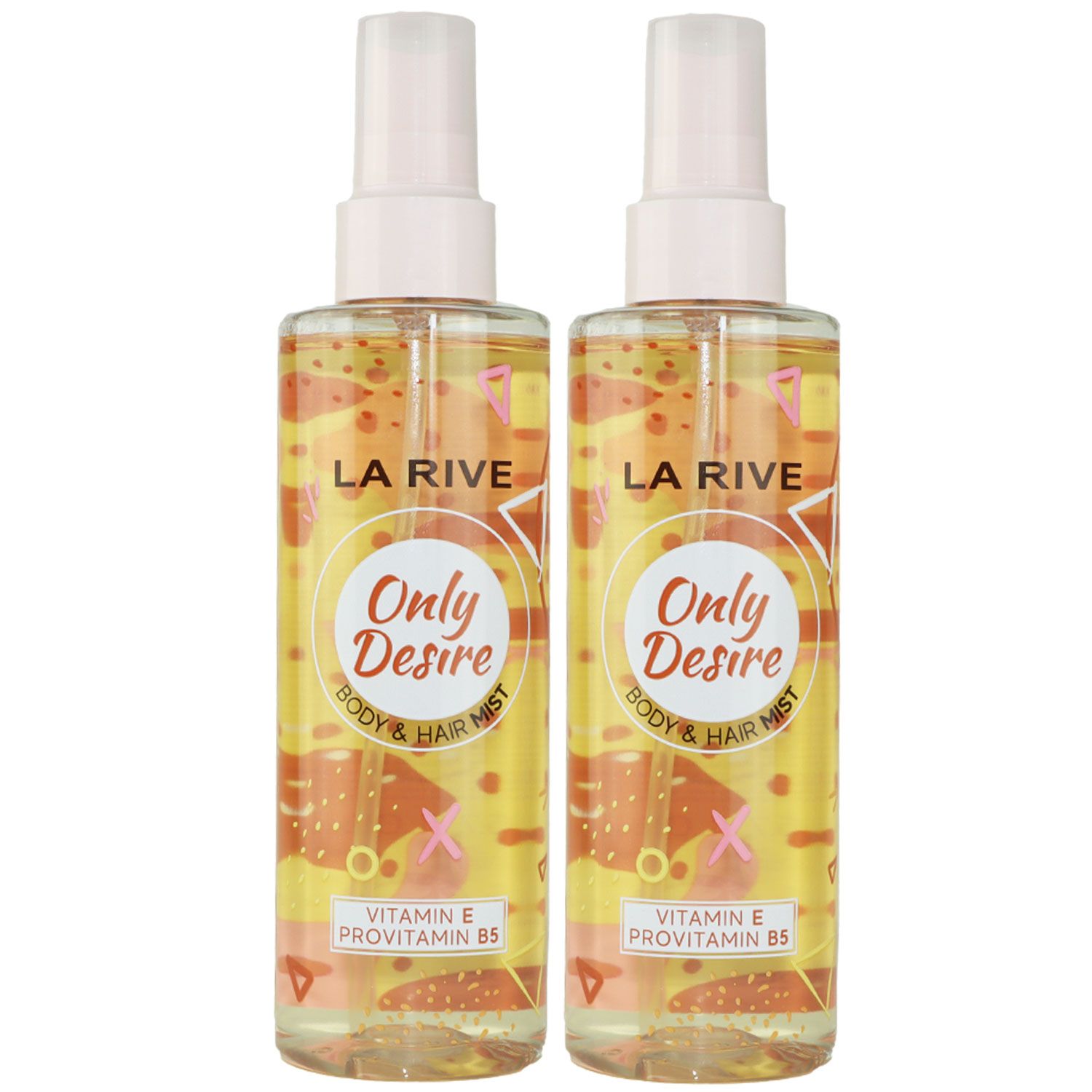 La Rive Hair & Body Mist Only Desire 2 x 200 ml Bodyspr