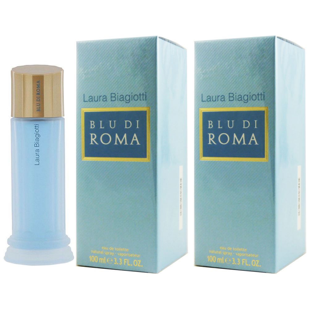 Laura Biagiotti Blu di Roma Donna 2 x 100 ml EDT Set bei Riemax