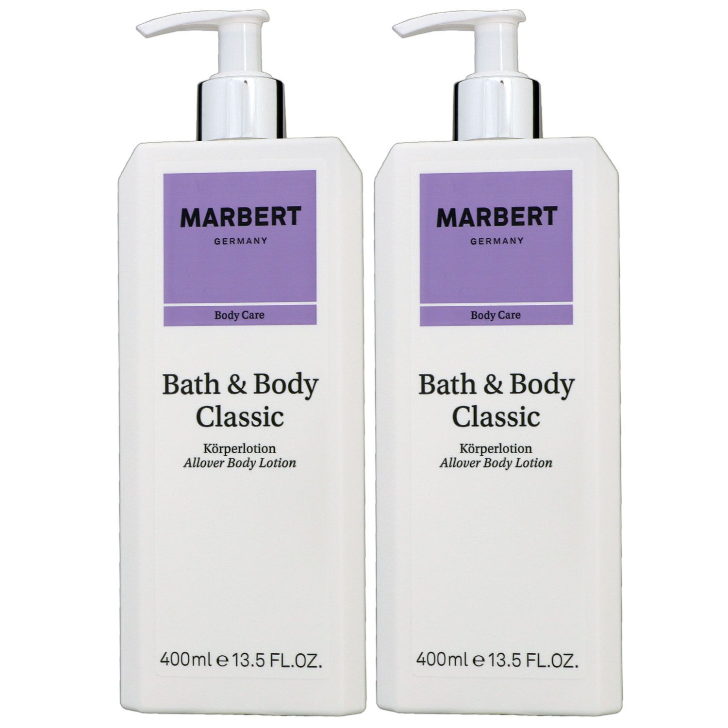Marbert Bath & Body Classic 2 x 400 ml Bodylotion Set bei Riemax
