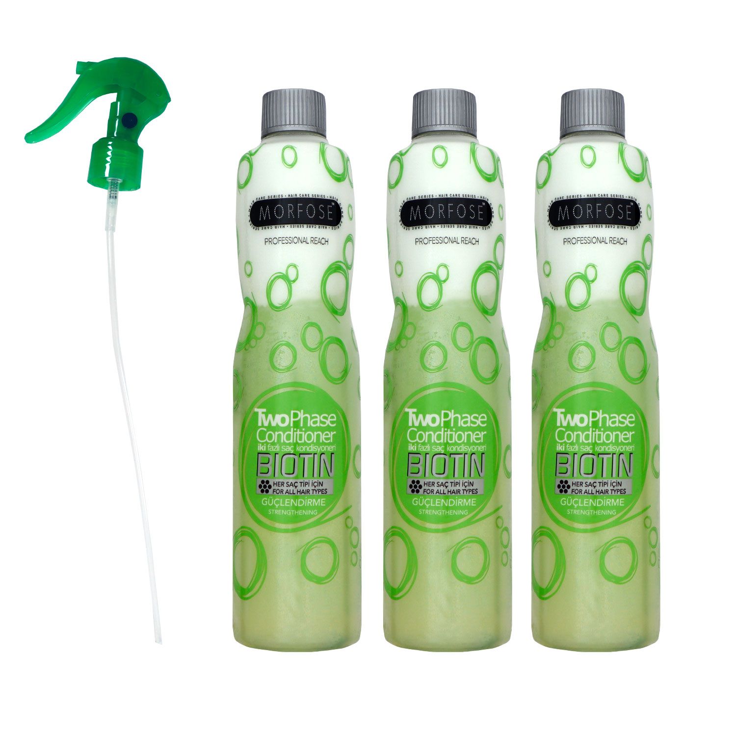 Morfose Two Phase Conditioner Biotin 3 x 400 ml bei Riemax