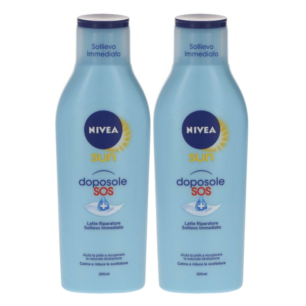 Nivea Sun Aftersun Lotion SOS 2 x 200 ml feuchtigkeitsspendend Set bei ...