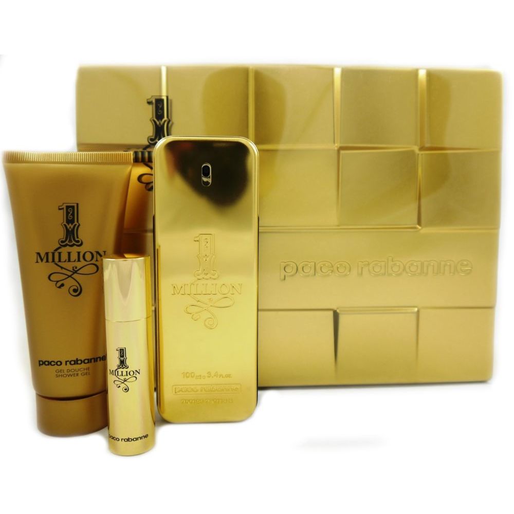 Paco Rabanne 1 One Million Set 100ml Eau de Toilette & 100ml Duschgel ...