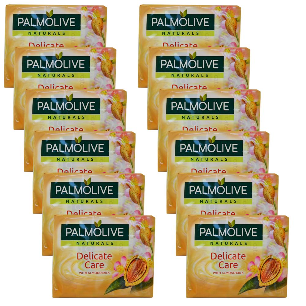 Palmolive Sensitive Almond Seifenstück 12 x 4x90 gr bei Riemax