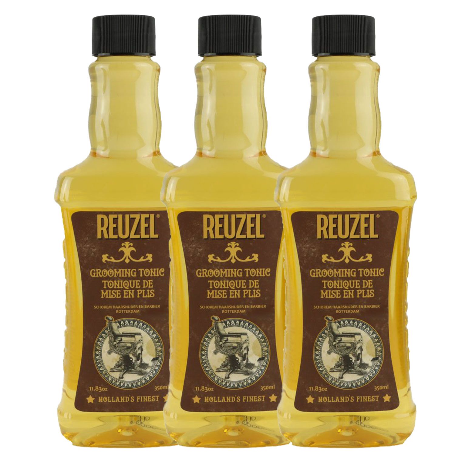 Reuzel Grooming Tonic 3 x 350 ml Haarwasser Set bei Riemax