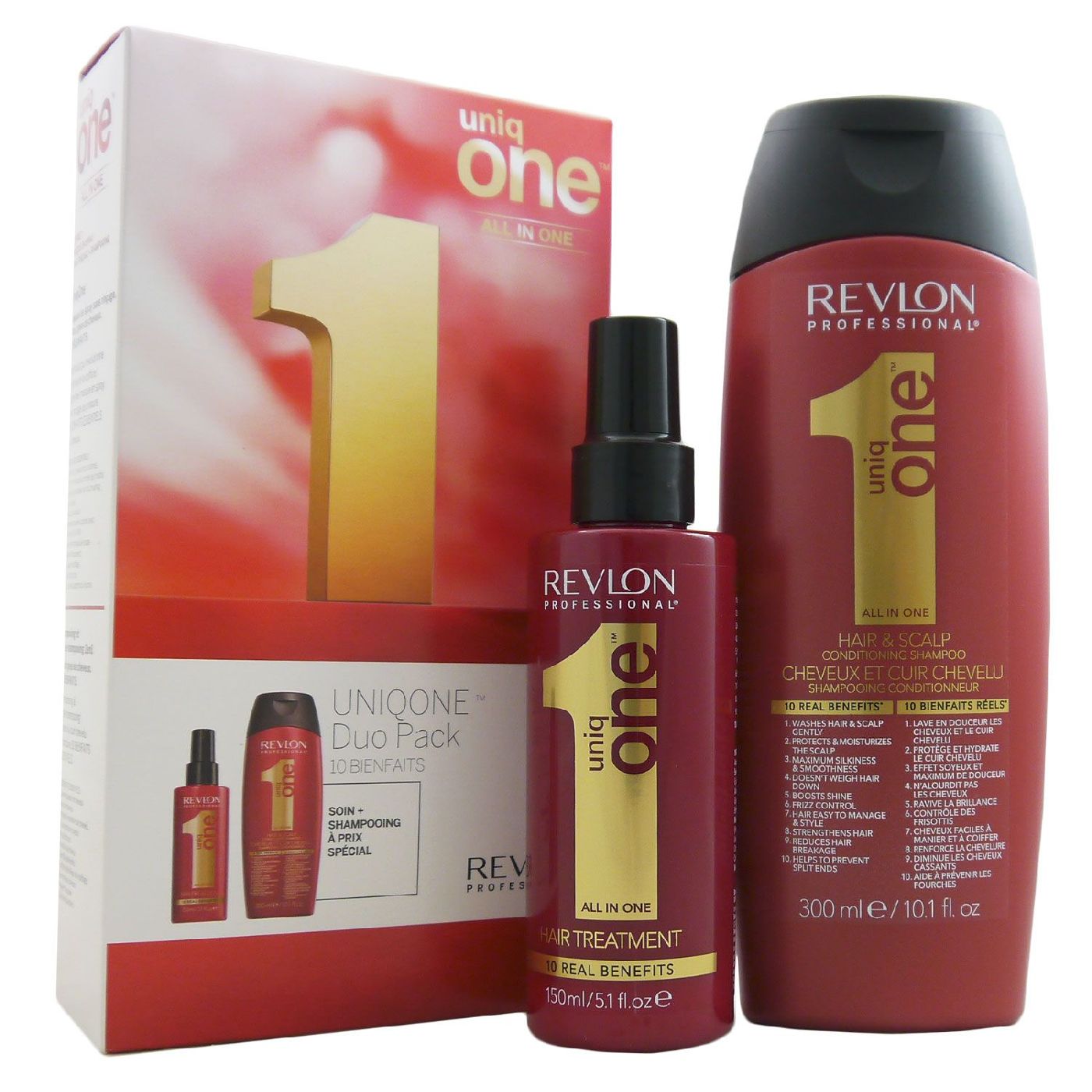 Revlon Uniq One All in one Treatment & Shampoo Duo Pack bei Riemax