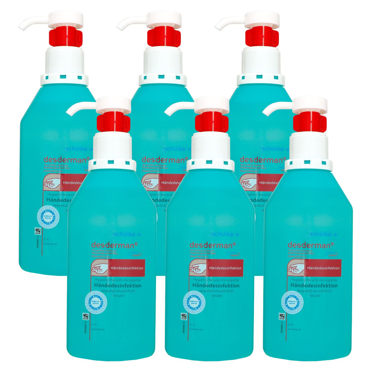 Schülke desderman 6 x 1 Liter Desinfektionsmittel Hyclick ...