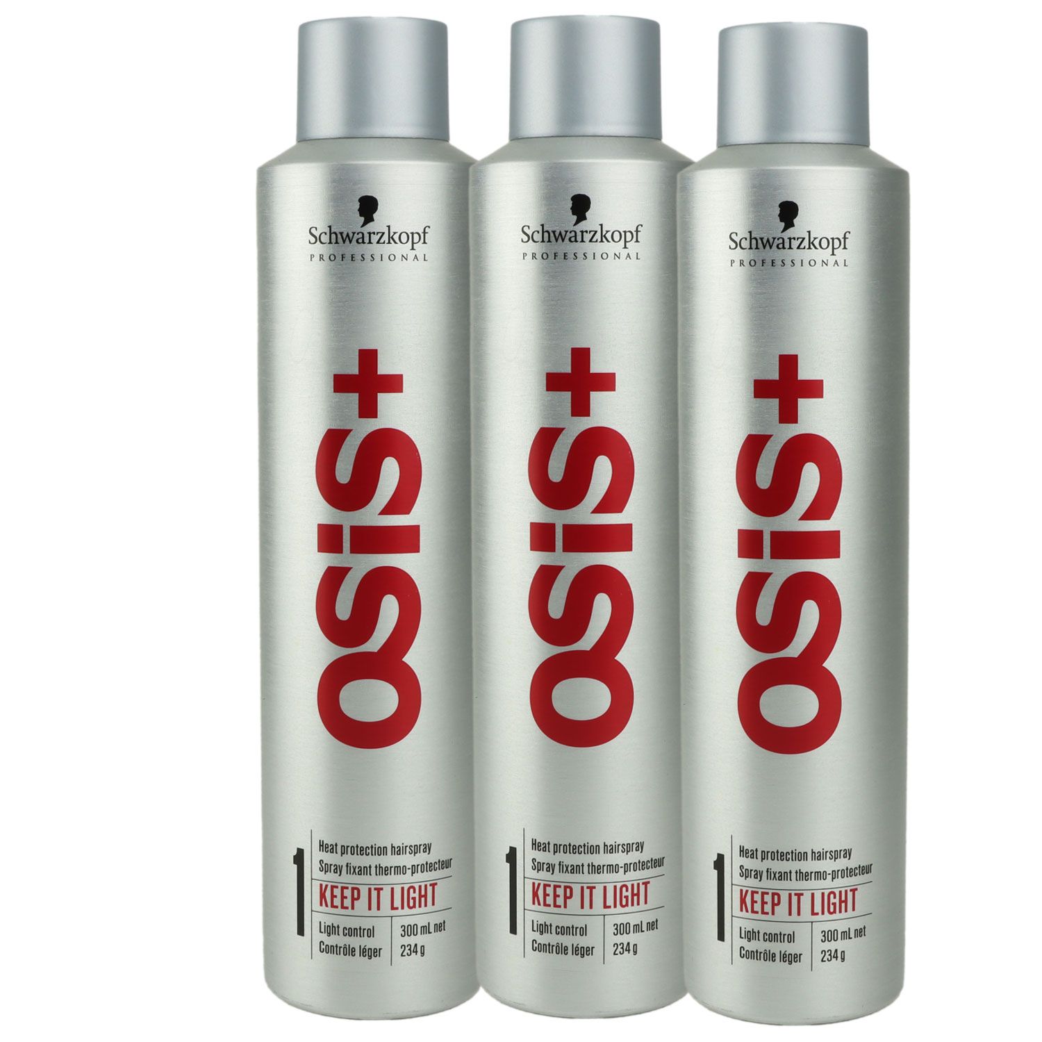 Schwarzkopf Osis + Keep It Light 3 x 300 ml Haarspray bei Riemax