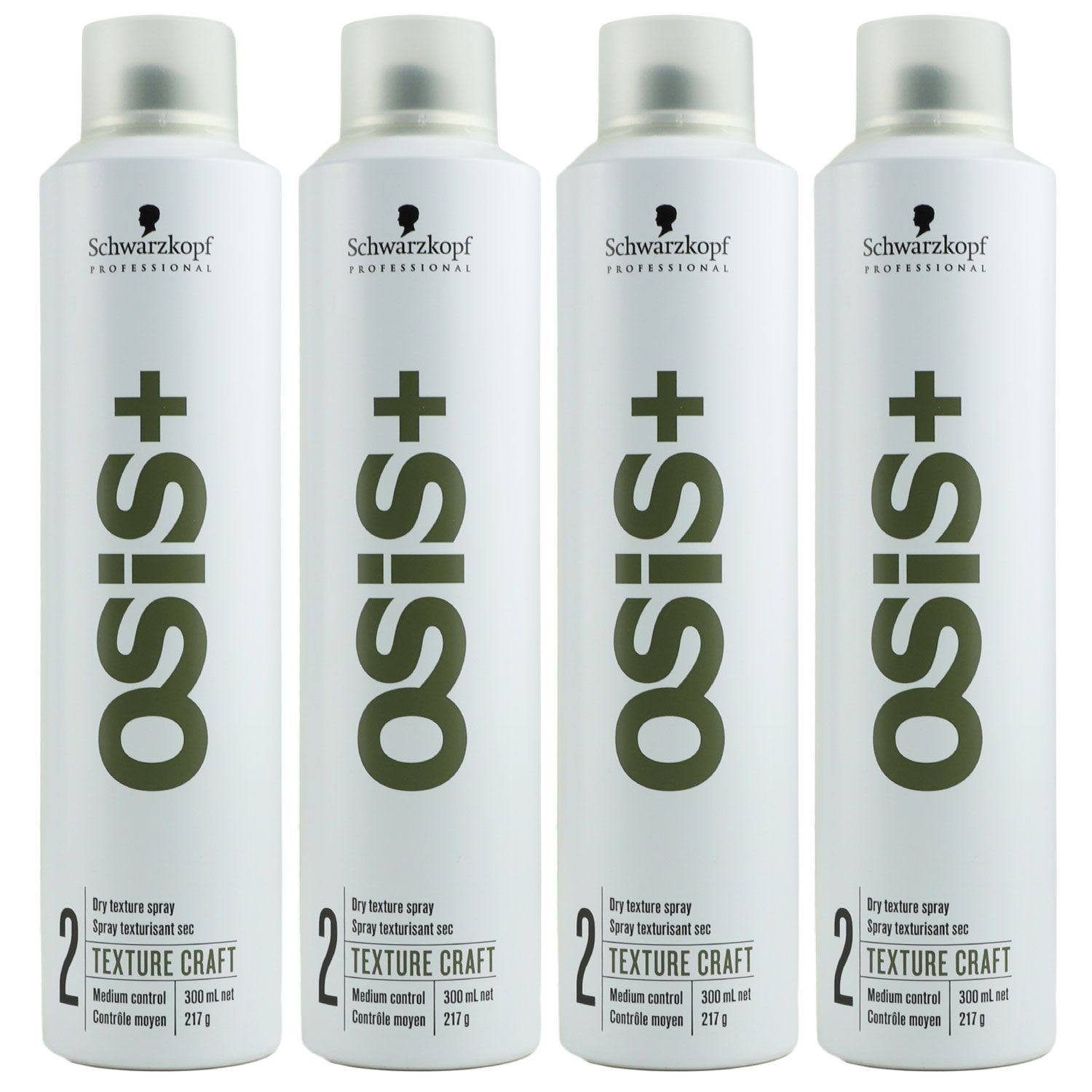 Schwarzkopf Osis+ Texture Craft Spray 4 x 300 ml Set bei Riemax