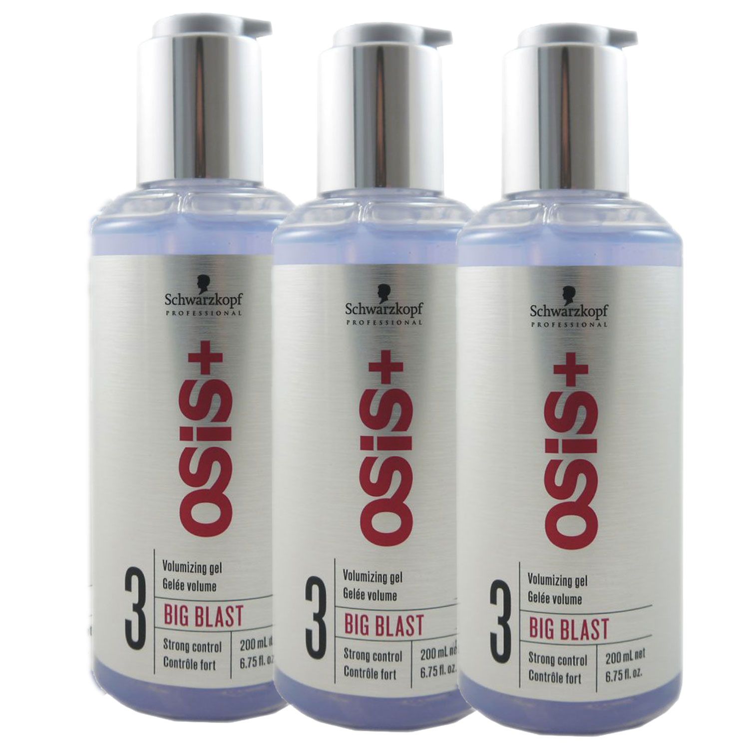 Schwarzkopf Style Osis+ Big Blast Haargel 3 x 200 ml bei Riemax