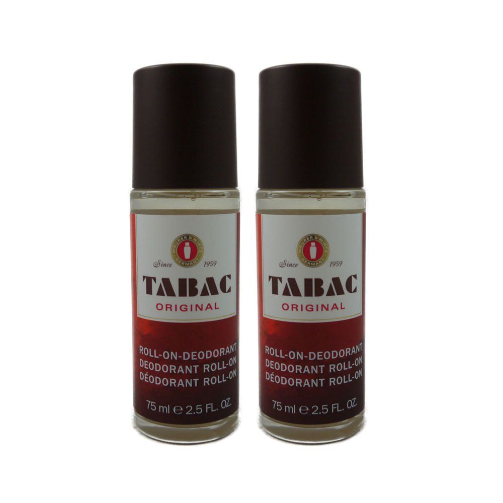 Tabac Original 2 x 75 ml Deo Roll on Deodorant Set bei Riemax