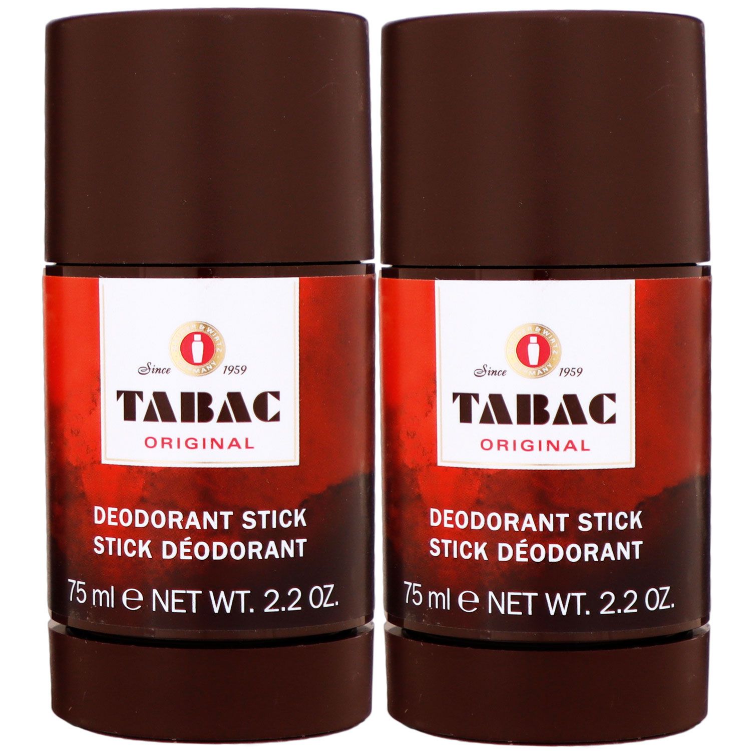 Tabac Original 2 x 75 ml Deostick Deodorant Set bei Riemax