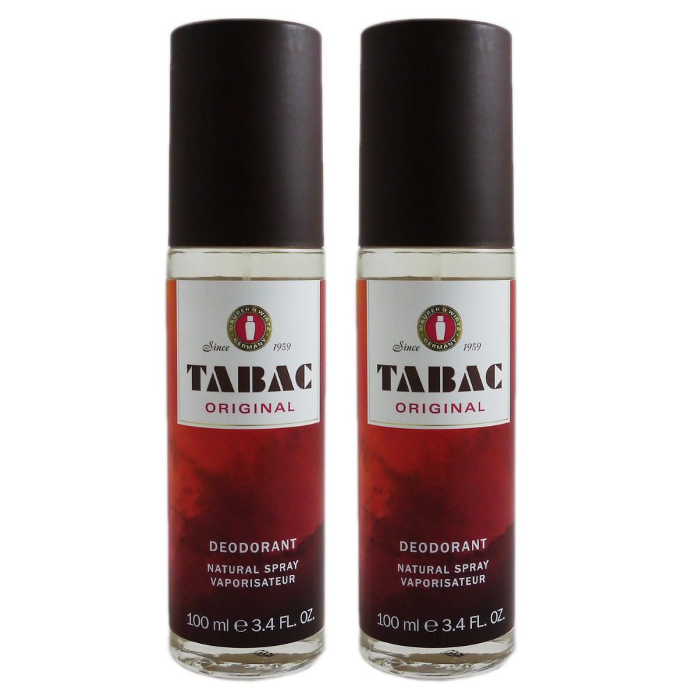 Tabac Original Natural 2 x 100 ml Deo Deodorant Spray bei Riemax