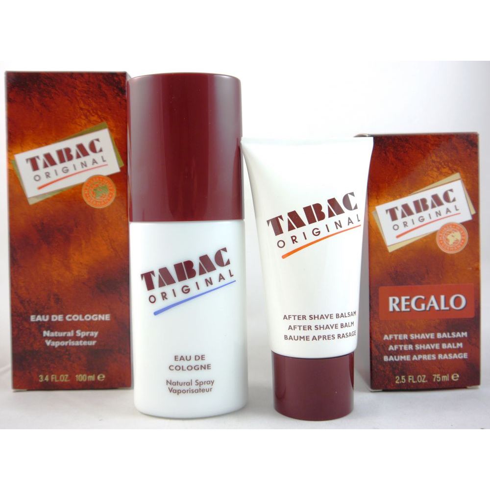 Tabac Original Set 100 ml Eau de Cologne EDC & 75 ml Aftershave Balm ...