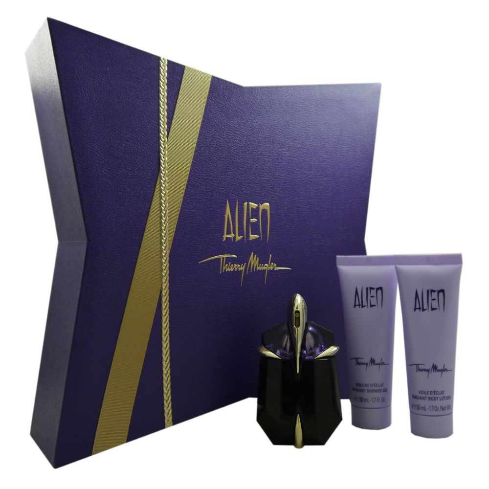 Thierry Mugler Alien Set 30ml EDP nachfüllbar & 50ml BL & 50ml SG bei ...