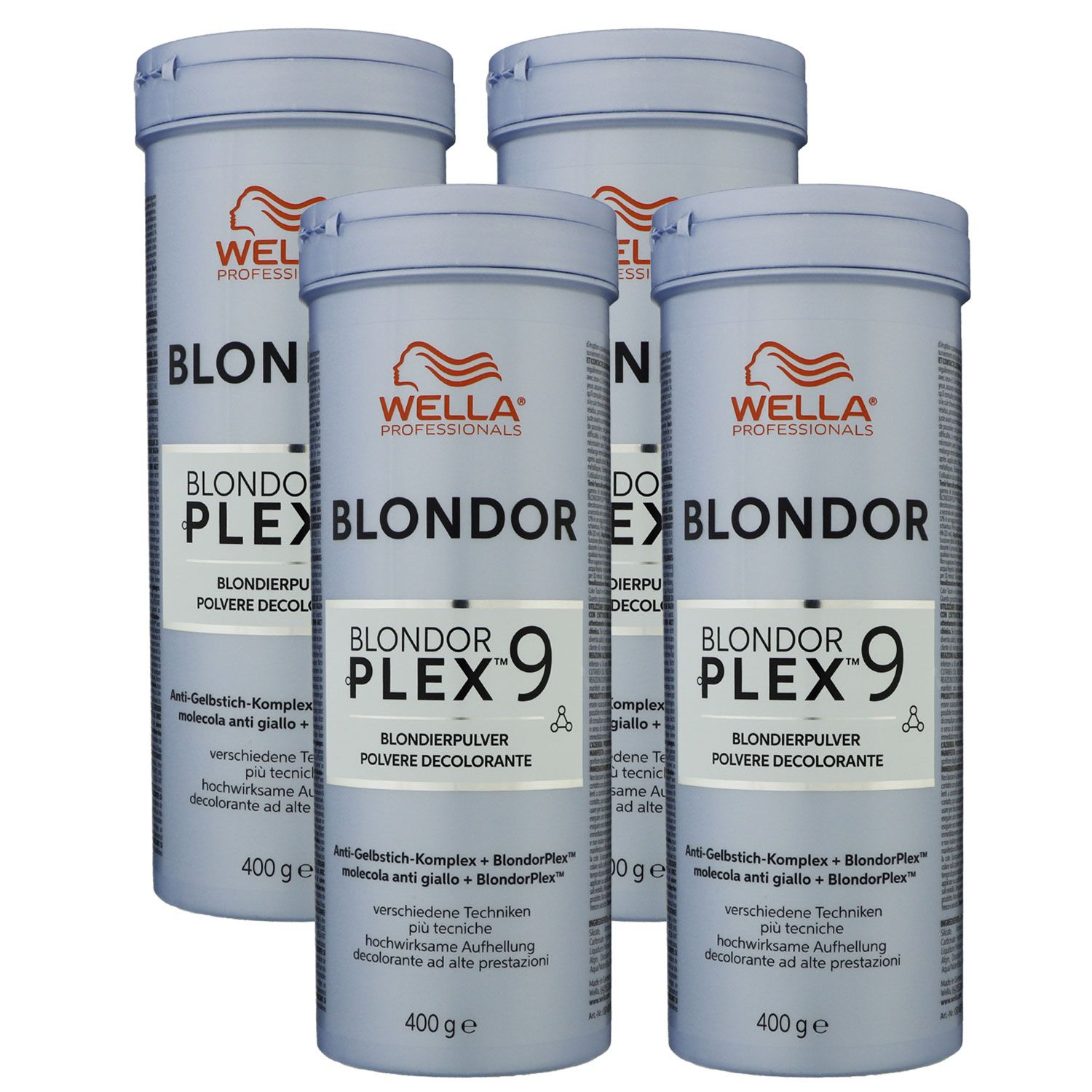 Wella BlondorPlex 4 x 400 g Set bei Riemax