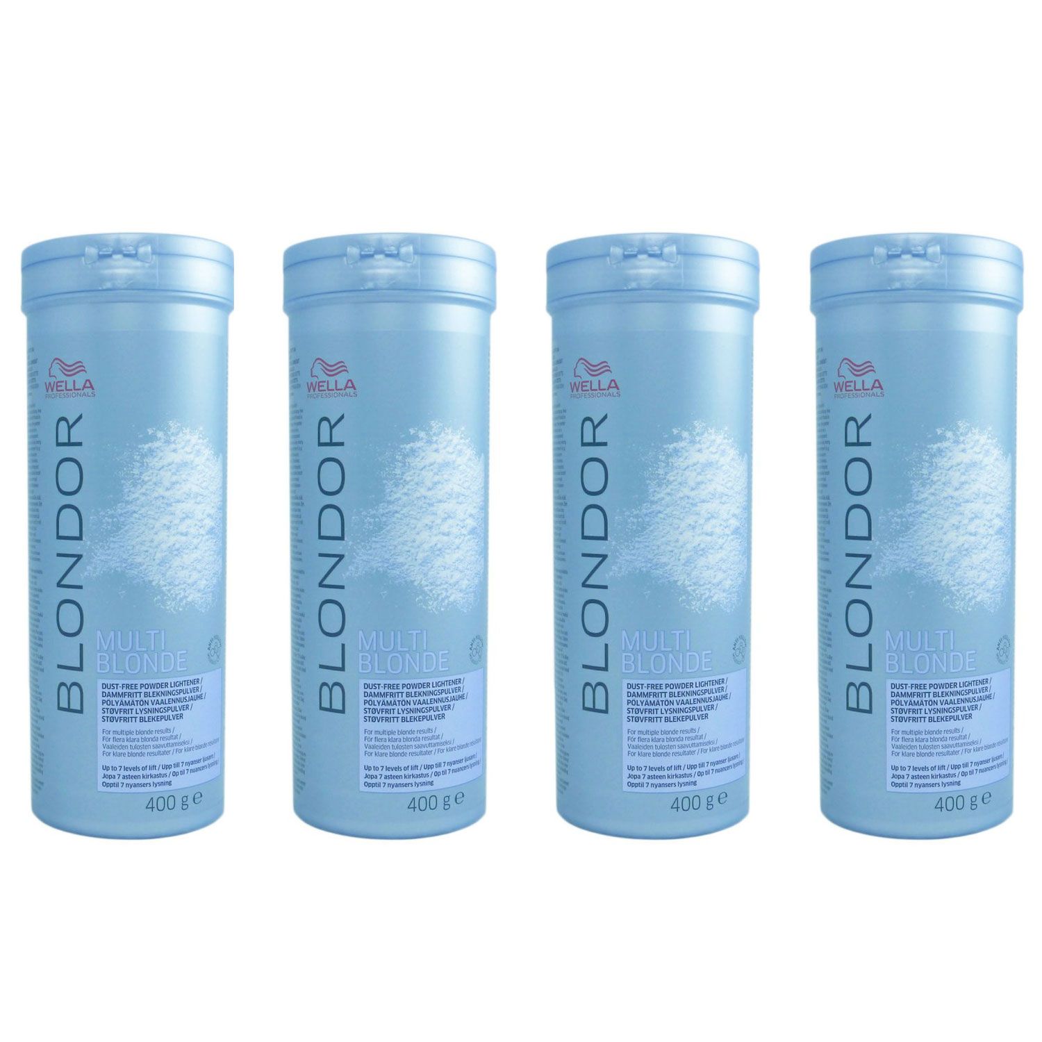 Wella Blondor Multi Blonde Powder Blondierpulver 4x400g Blondierung bei ...