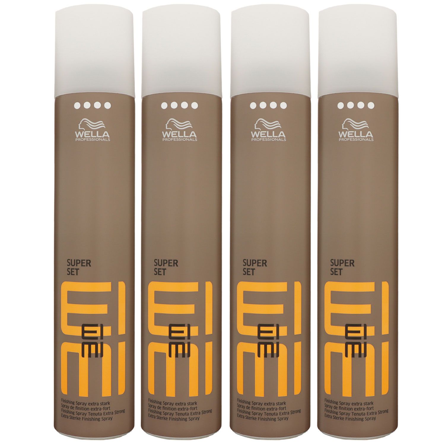 4 x 300 ml Wella Eimi Super Set Haarspray Level 4 Set