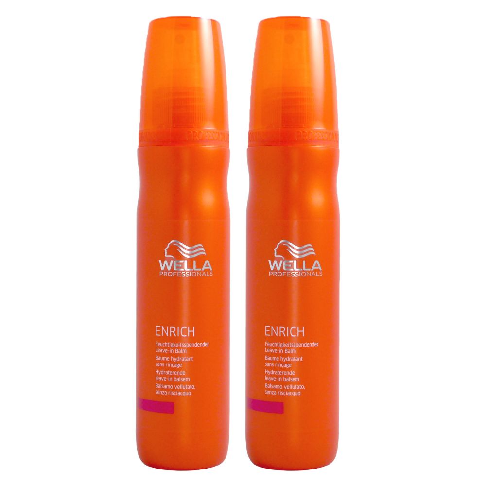 Wella Enrich Leave - in Balsam spray 2 x 150 ml Set bei Riemax