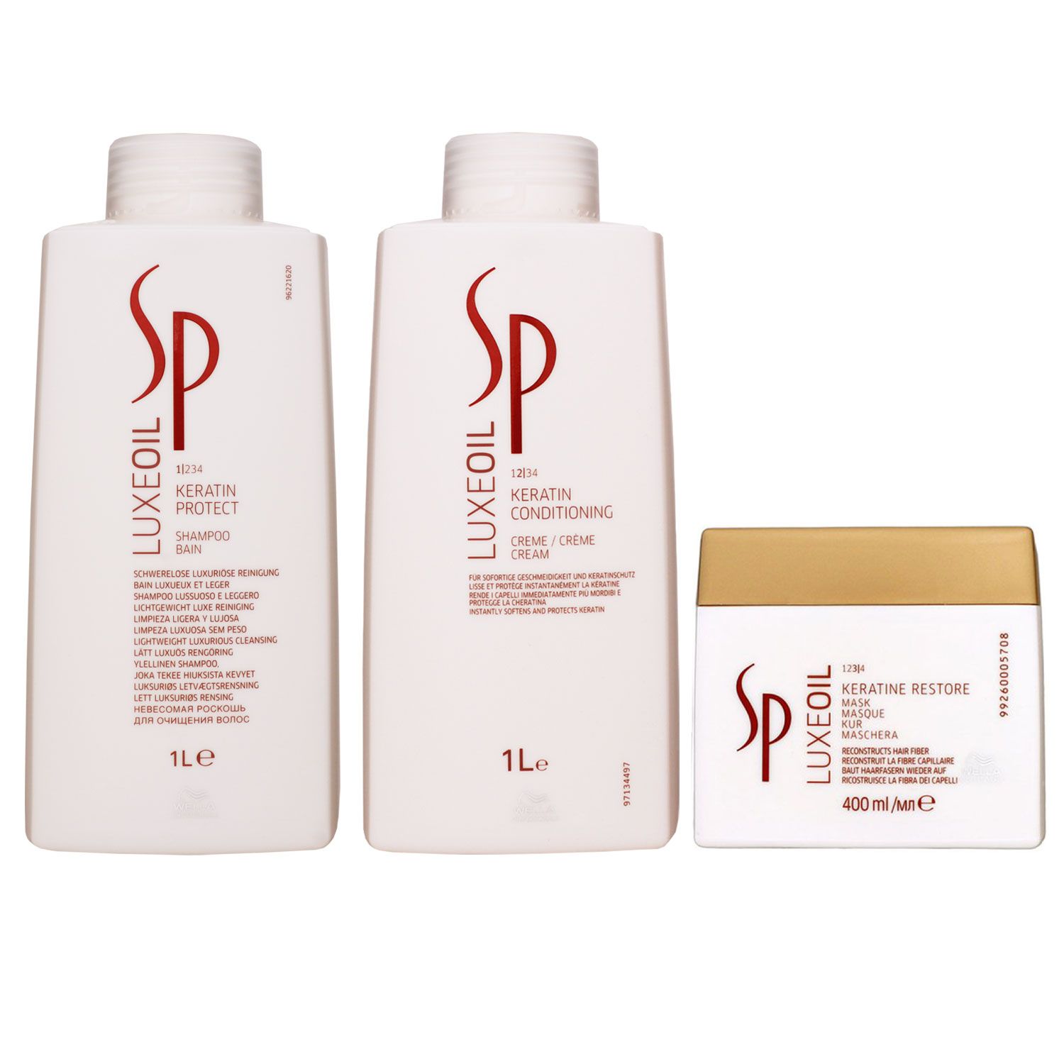 Wella SP Luxe Oil Keratin Protect Shampoo & Conditioner