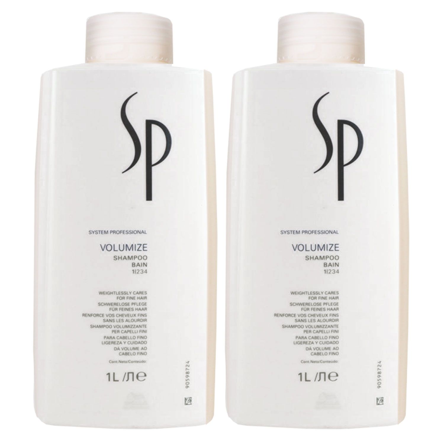Wella SP Volumize Shampoo 2 x 1000 ml Set bei Riemax